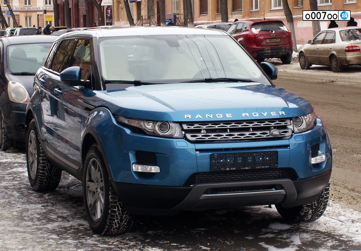 е008ср174, Land Rover Range Rover Evoque (Chelyabinsk Oblast) License ...